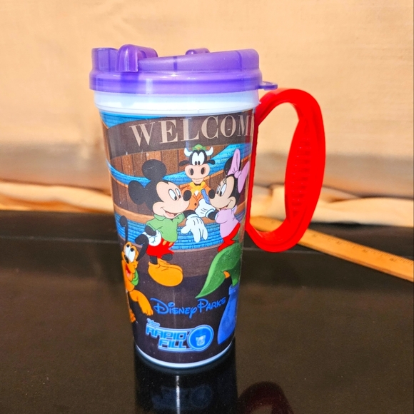 Disney | Other | Disney Parks Rapid Fill Refillable Character Tumbler ...